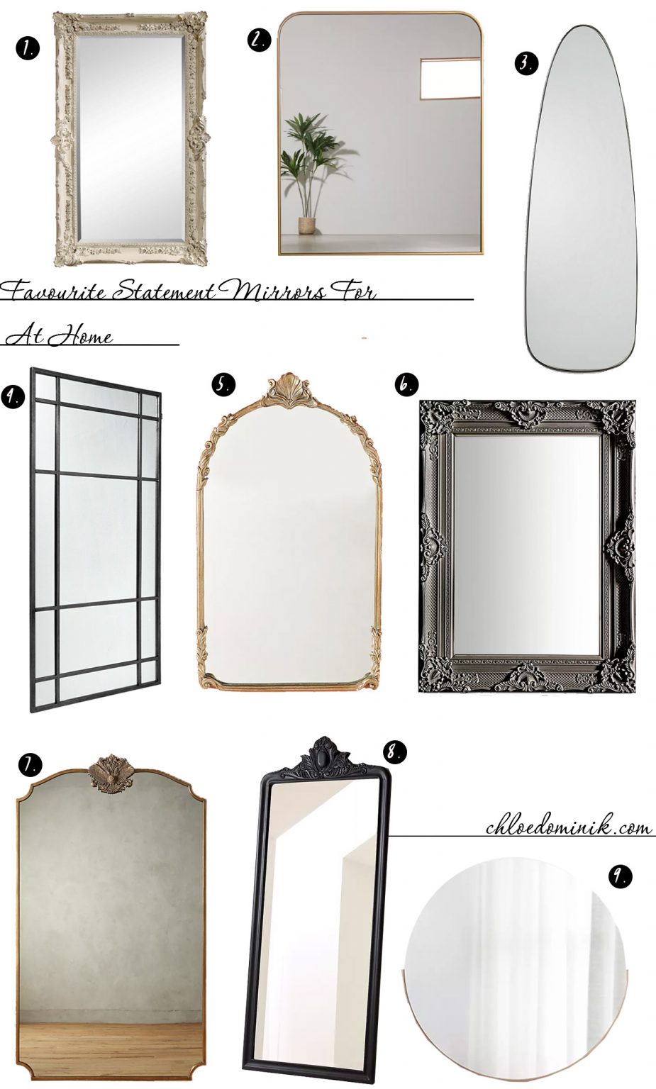 14 Stunning Statement Mirrors And How To Use Them At Home - Design