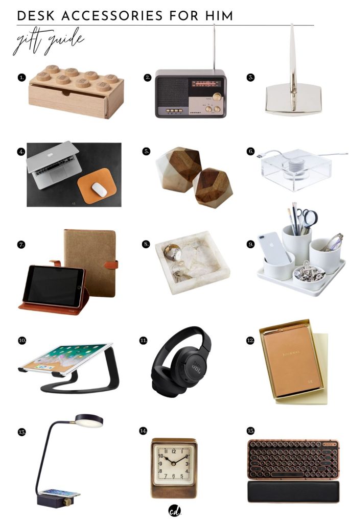 15 Stylish Office Desk Accessories For Him He'll Love