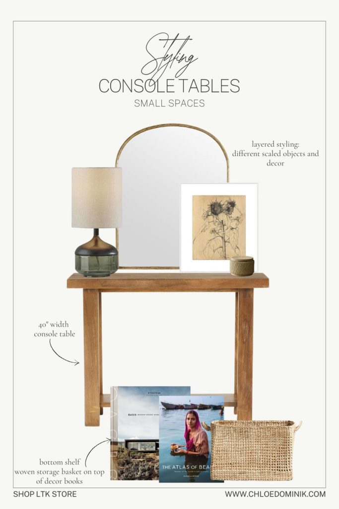 The Ultimate Guide How To Decorate A Console Table - Chloe Dominik