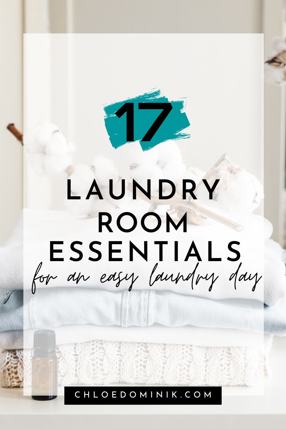 17 Laundry Room Essentials For An Easy Laundry Day - Chloe Dominik