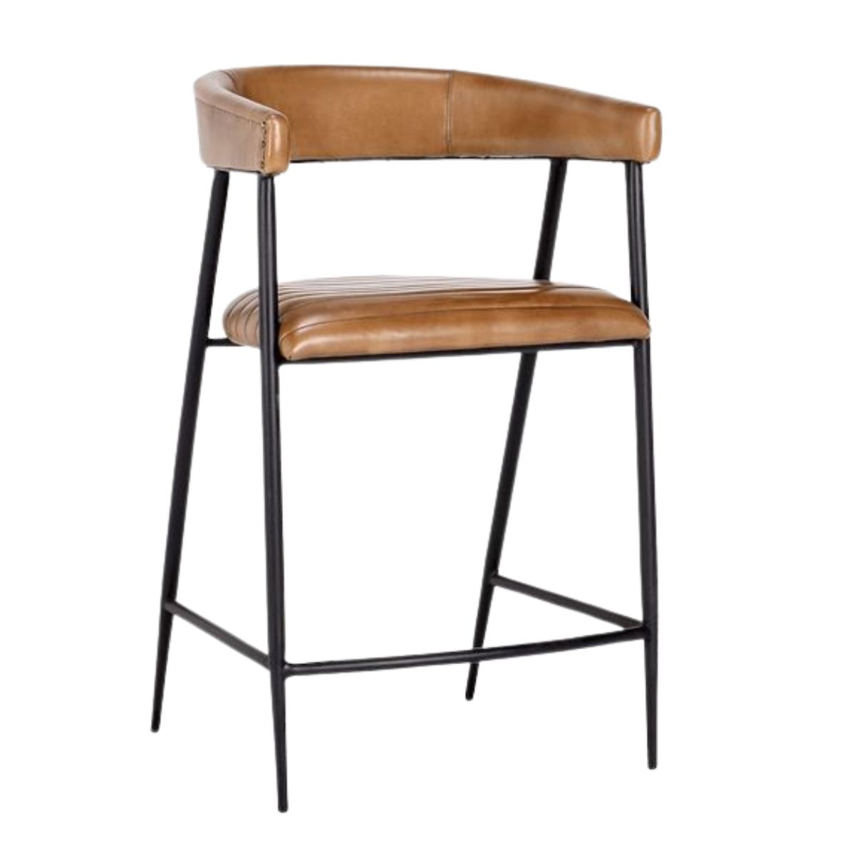32 Best Leather Bar Stools For Your Kitchen Island - Chloe Dominik